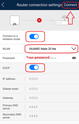 How to connect Huawei Dongle to a new router